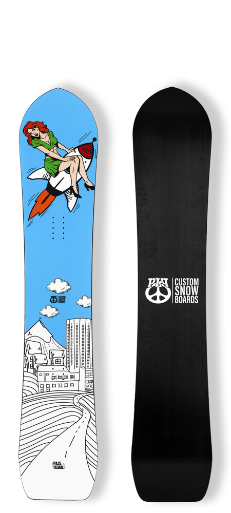 Fluid Love 160 - PLP Custom Snowboard
