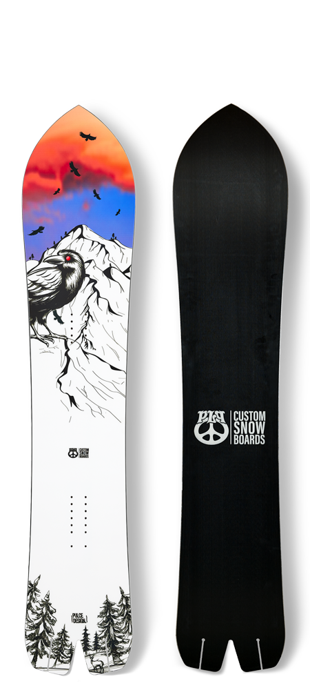 Raven Tail 160 - PLP Custom Snowboard